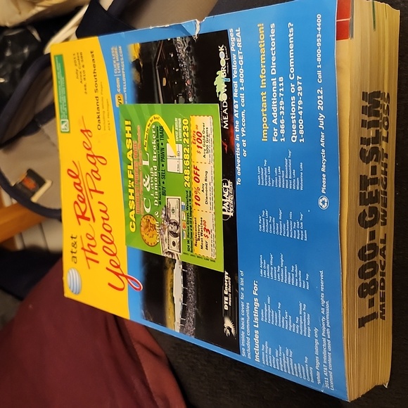 at&t | Other | Vintage Phone Book | Poshmark